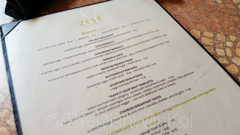 Dishing on Zest Bistro Barracks Row – The Dish With Kat